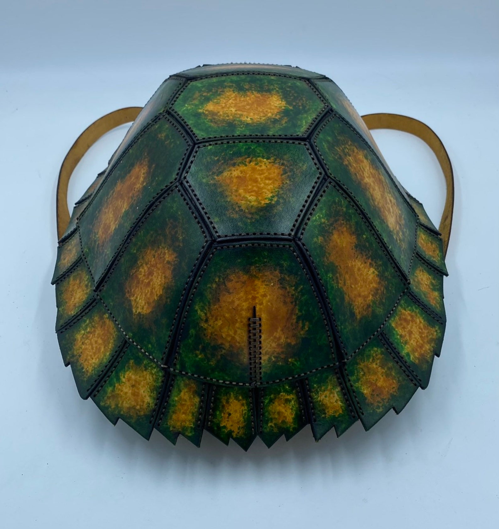 Leather Turtle Backpack Bag Purse Tortoise Small - Etsy