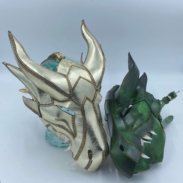 Dragon Mask - Etsy