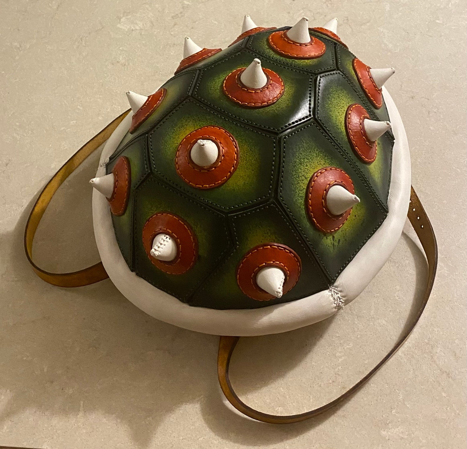 Genuine Leather Handmade Turtle Backpack. - Etsy