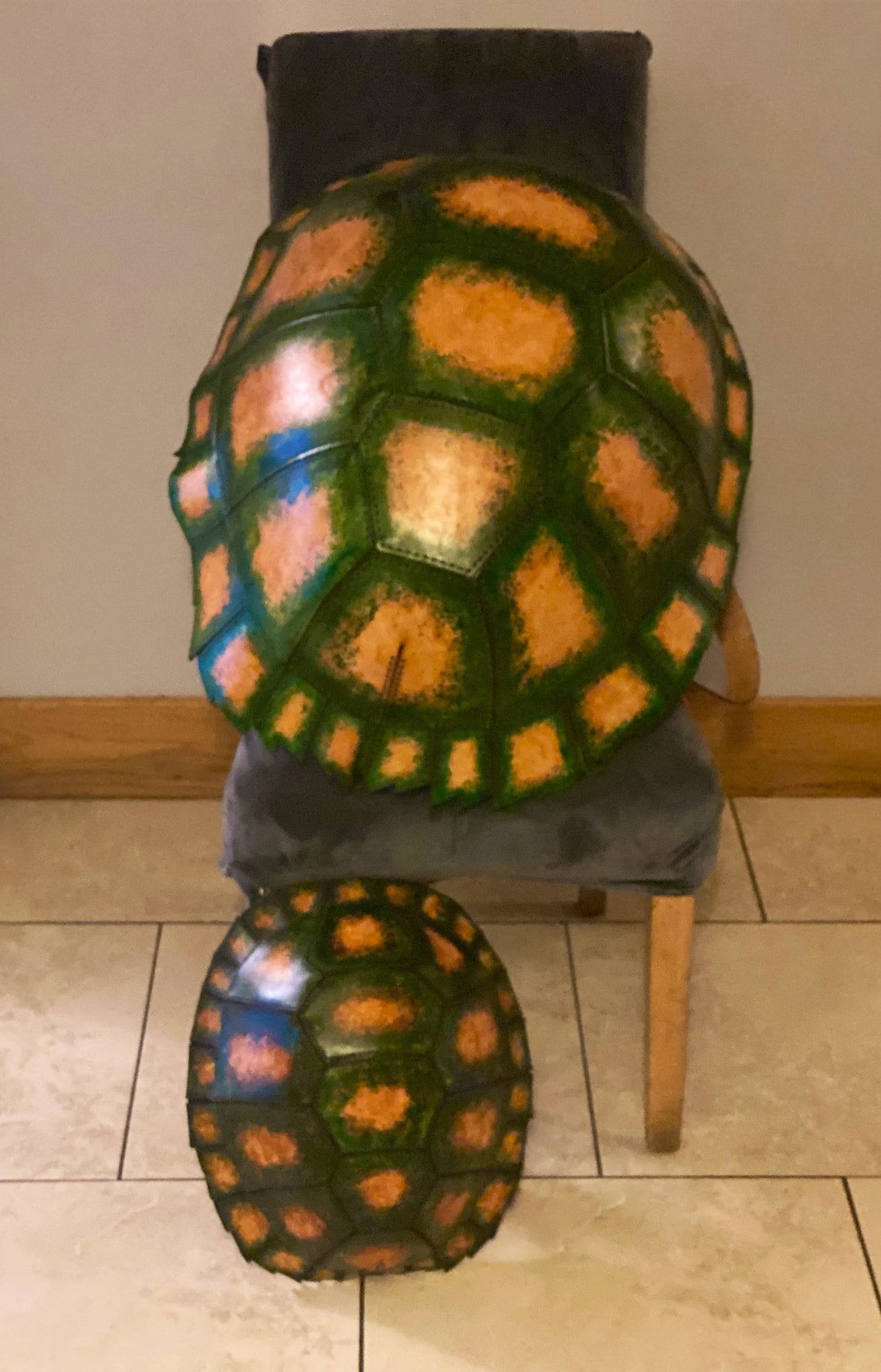 XL Extra Large Leather Turtle Tortoise Backpack Bag Purse - Etsy