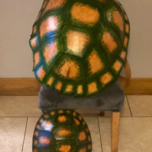 XL Extra Large Leather Turtle Tortoise Backpack Bag Purse - Etsy