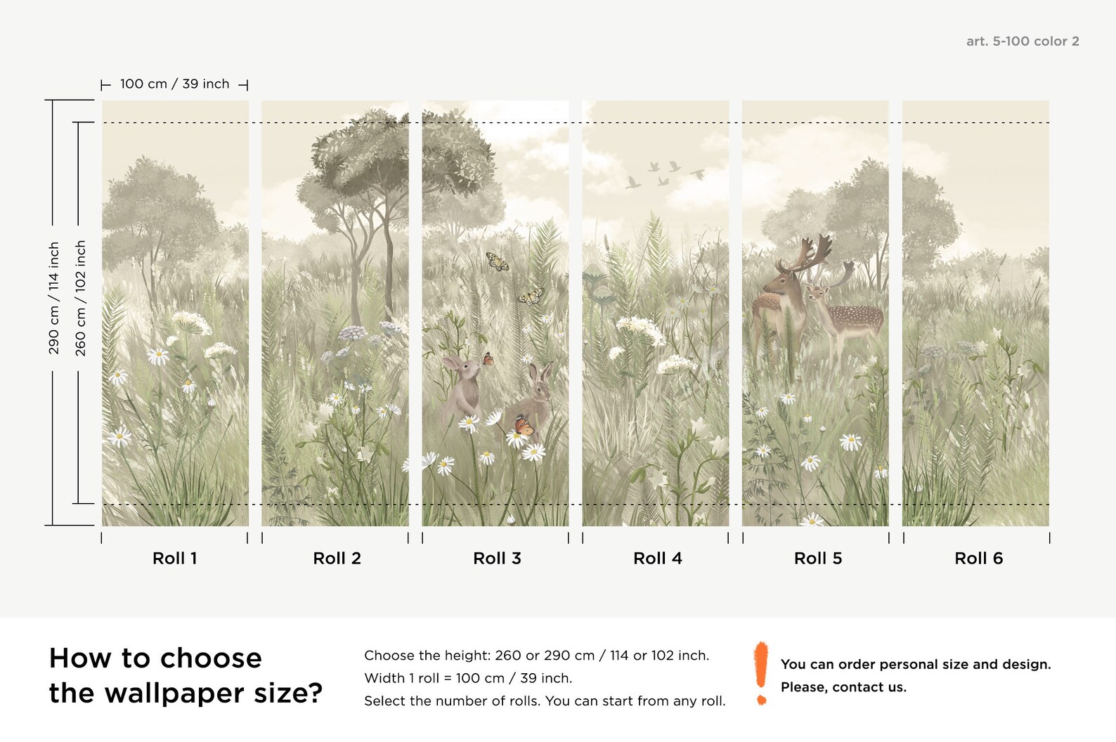 Forest Wallpaper Kids Forest Wallpaper Forest Landscape - Etsy