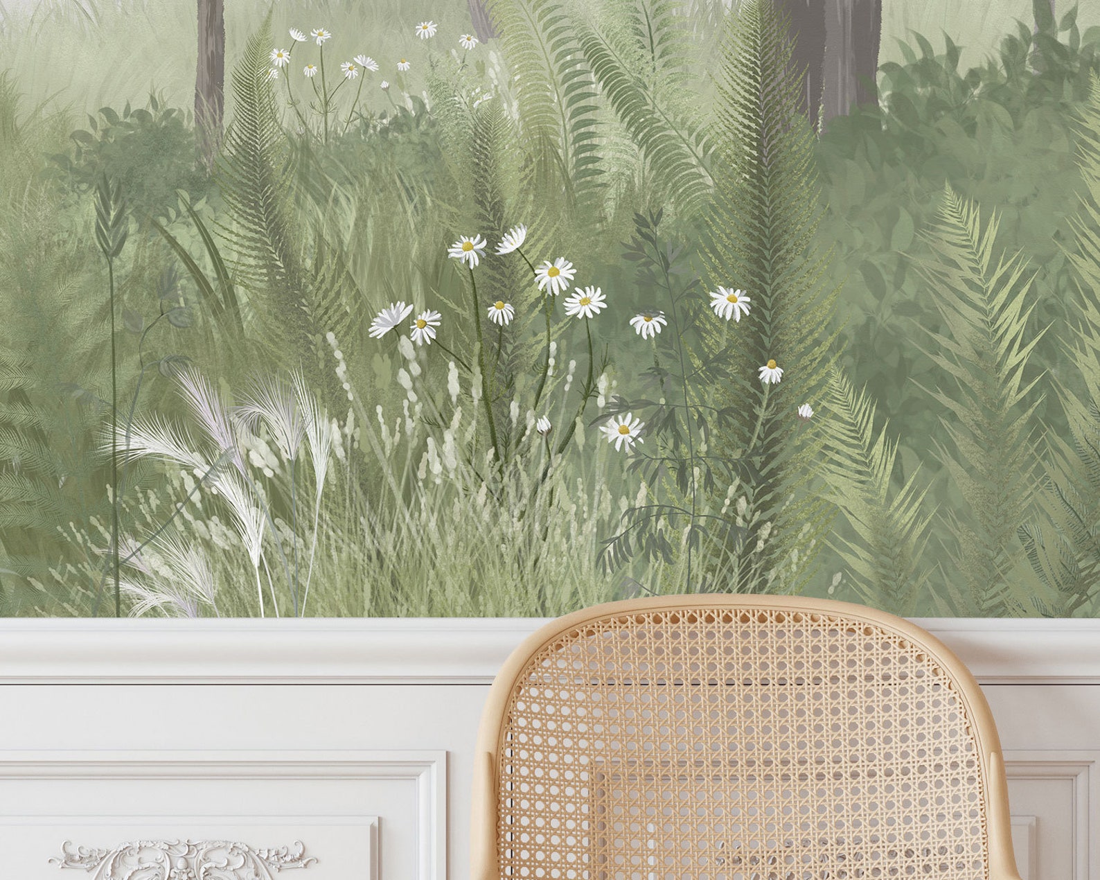 Forest Wallpaper Kids Forest Wallpaper Forest Landscape - Etsy