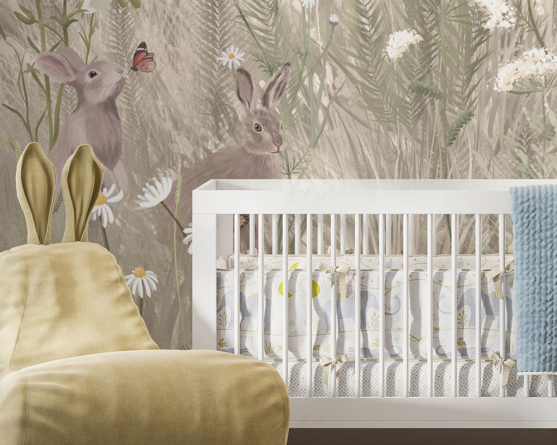 Forest Wallpaper Kids Forest Wallpaper Forest Landscape - Etsy