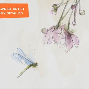 Watercolor Botanical Leaves Boho Wallpaper, Botanical Wall Mural ...