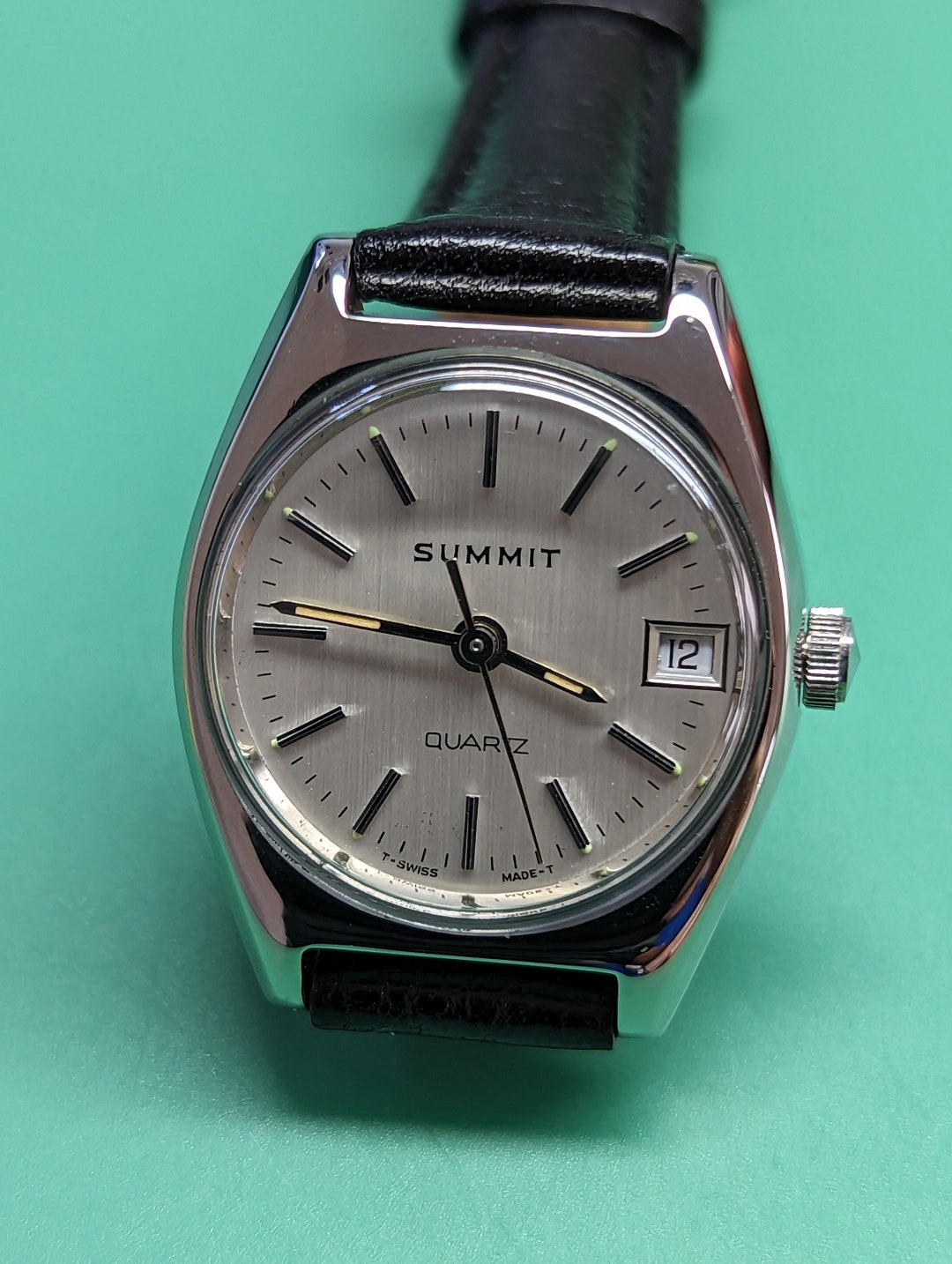 Summit Vintage Quartz Stainless Steel Watch - Etsy UK
