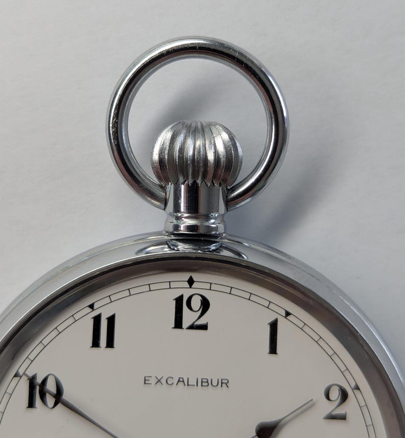 Vintage Excalibur Swiss 17 Jewel Incabloc Pocket Watch - Etsy