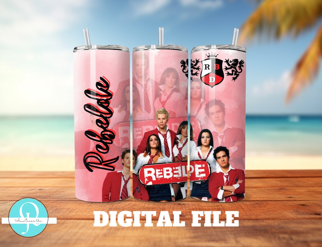 RBD Rebelde png Tumbler archivo Digital - Etsy Portugal