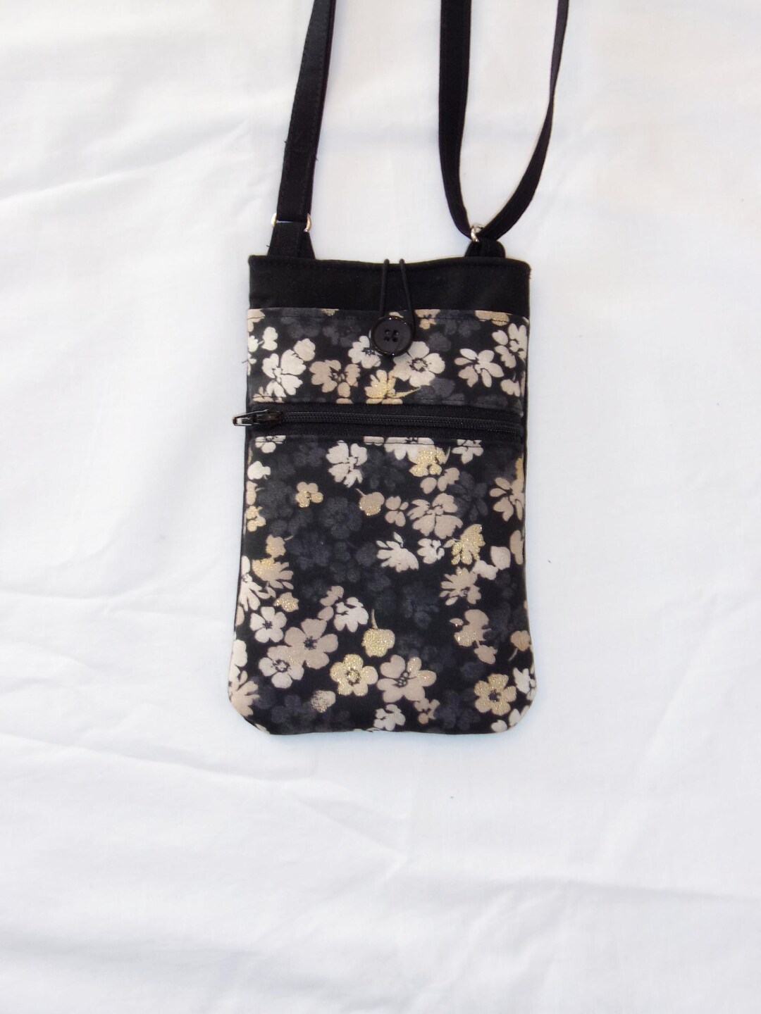 3-pocket Crossbody Cell Phone Bag, Small Shoulder Bag, Cell Phone Purse ...