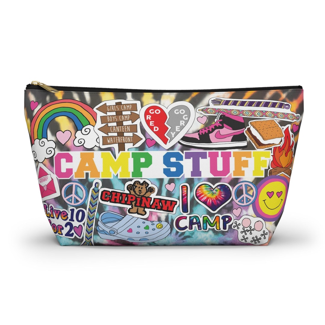 Camp Large Pouch | All Summer Camps | Custom | Personalized | Camp ...