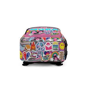 Camp Backpack All Summer Camps Add Your Favorites Custom Personalized ...