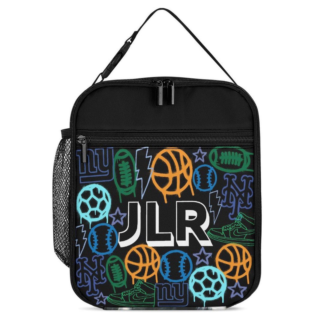 Graffiti Sports Insulated Lunch Box | Favorite Sports & Teams | Custom ...