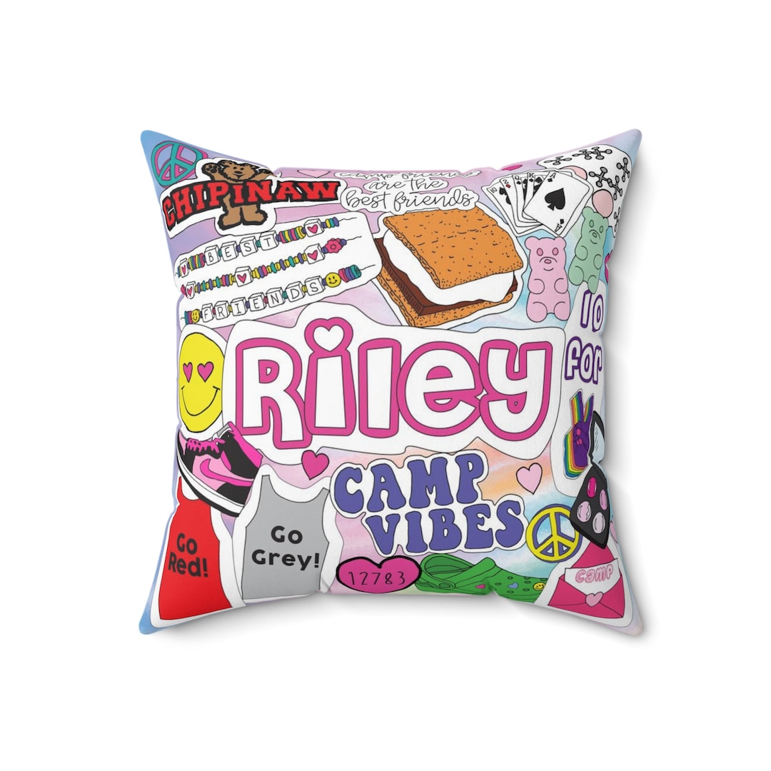 Camp Autograph Pillow All Summer Camps Add Your Favorites Custom ...