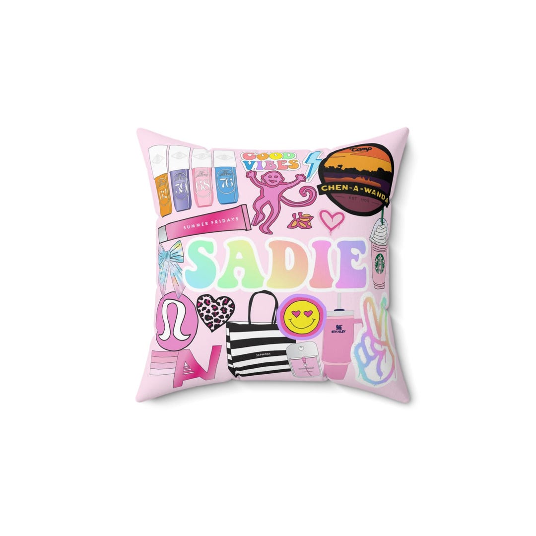 Preppy Girl Camp Autograph Pillow | All Summer Camps | Custom ...