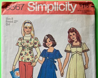 Vintage 1975 Sewing Pattern Simplicity 7175 - Etsy