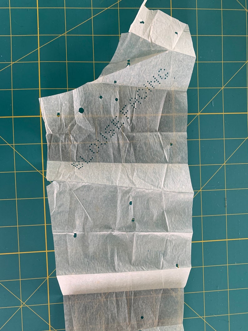 Vintage 1940's Rare Vogue Sewing Pattern 6243 Dress - Etsy