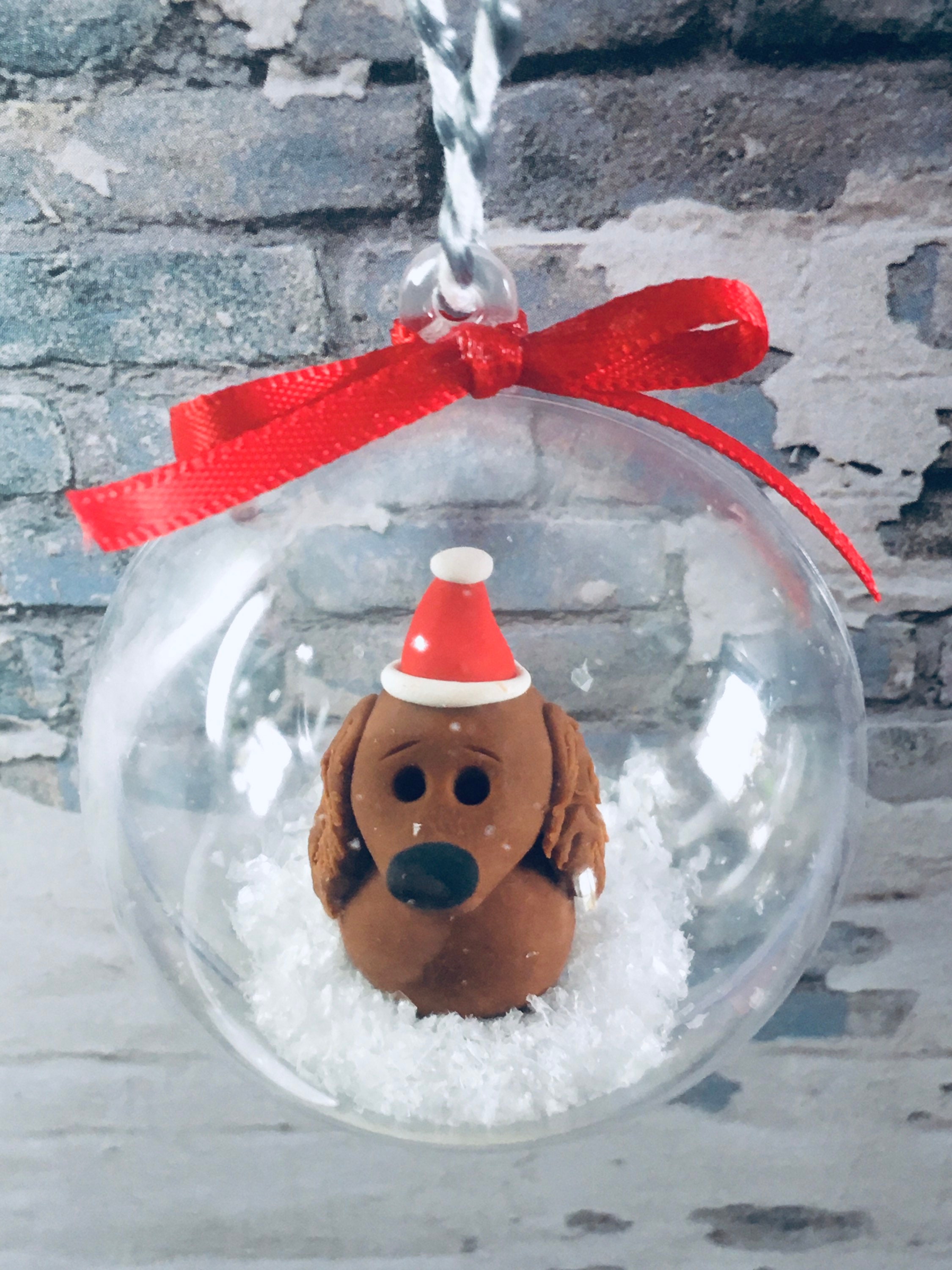 Spaniel Dog Baubles Christmas Decorations Springer Spaniel - Etsy UK