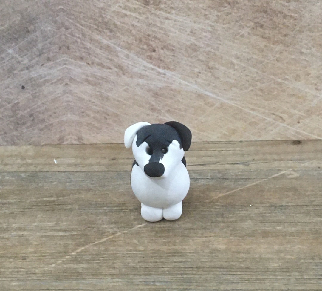 Border Collie Model Clay Figure Dog Lovers Gift Fur Baby - Etsy