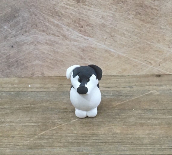 Border Collie Model Clay Figure Dog Lovers Gift Fur Baby | Etsy