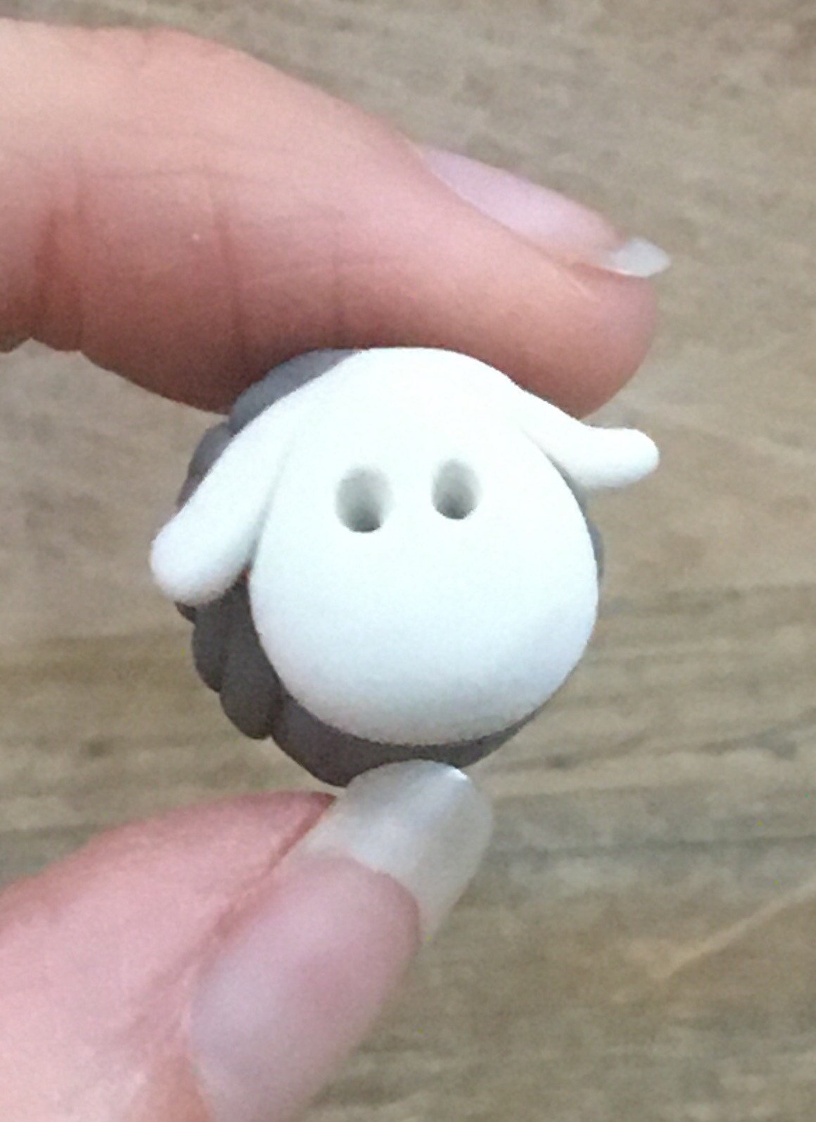 Sheep Clay Figures Swaledale Herdwick Sheep Model Farmer Gift Keyring ...