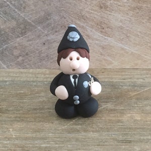 Police Officer Policeman Policewoman Collectable Clay Figure - Etsy UK