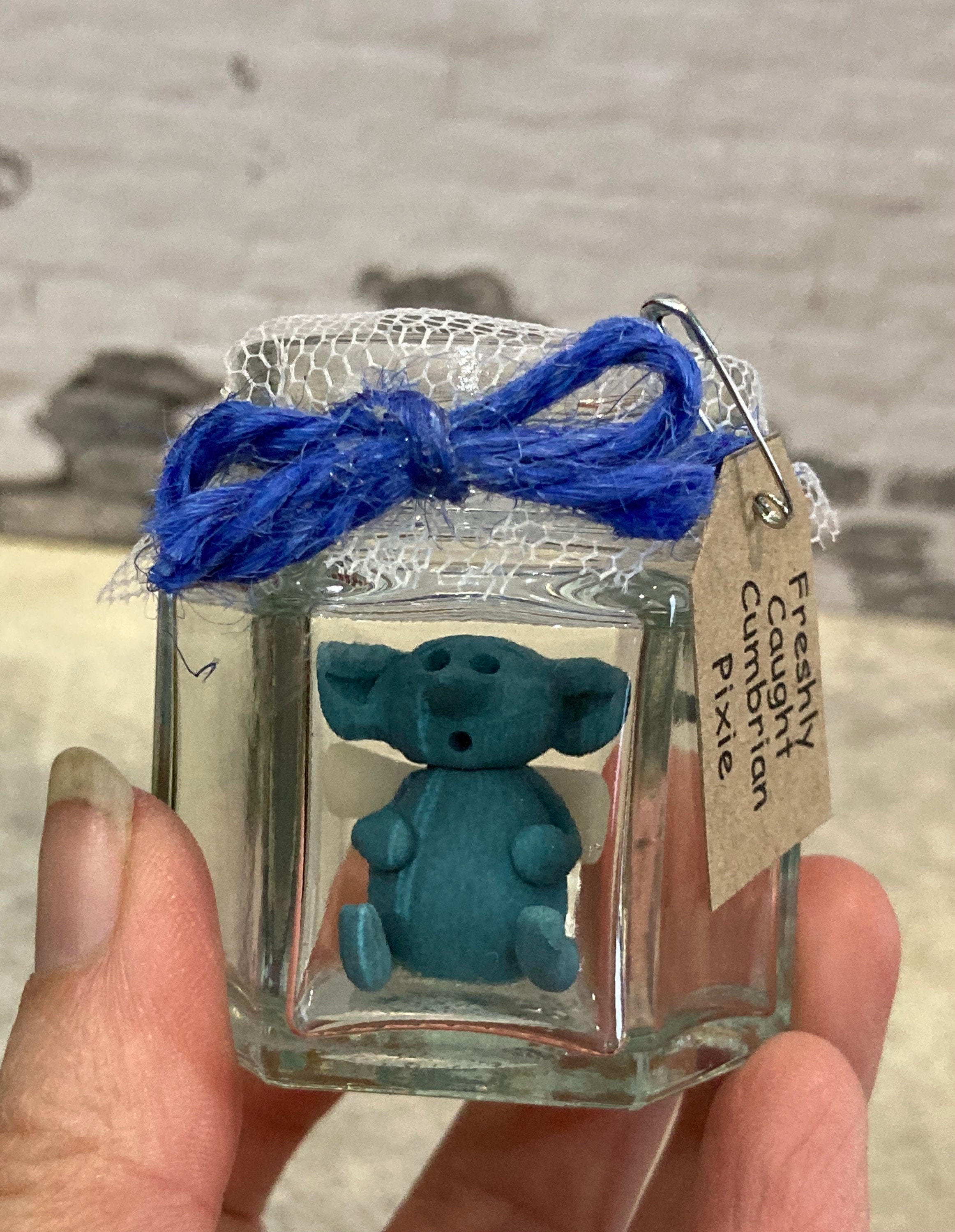 Pixie Clay Figure Freshly Caught Cumbrian Pixie | Etsy UK