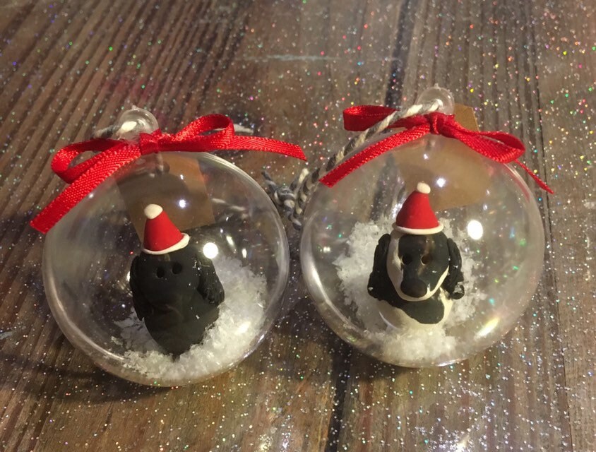 Spaniel Dog Baubles Christmas Decorations Springer Spaniel - Etsy UK