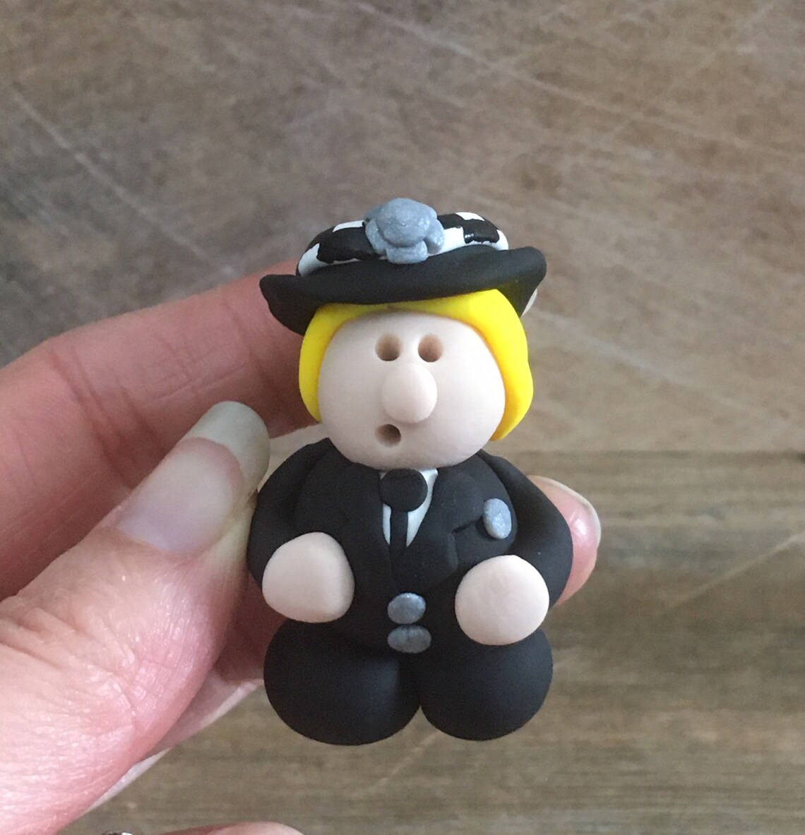 Police Officer Policeman Policewoman Collectable Clay Figure - Etsy UK