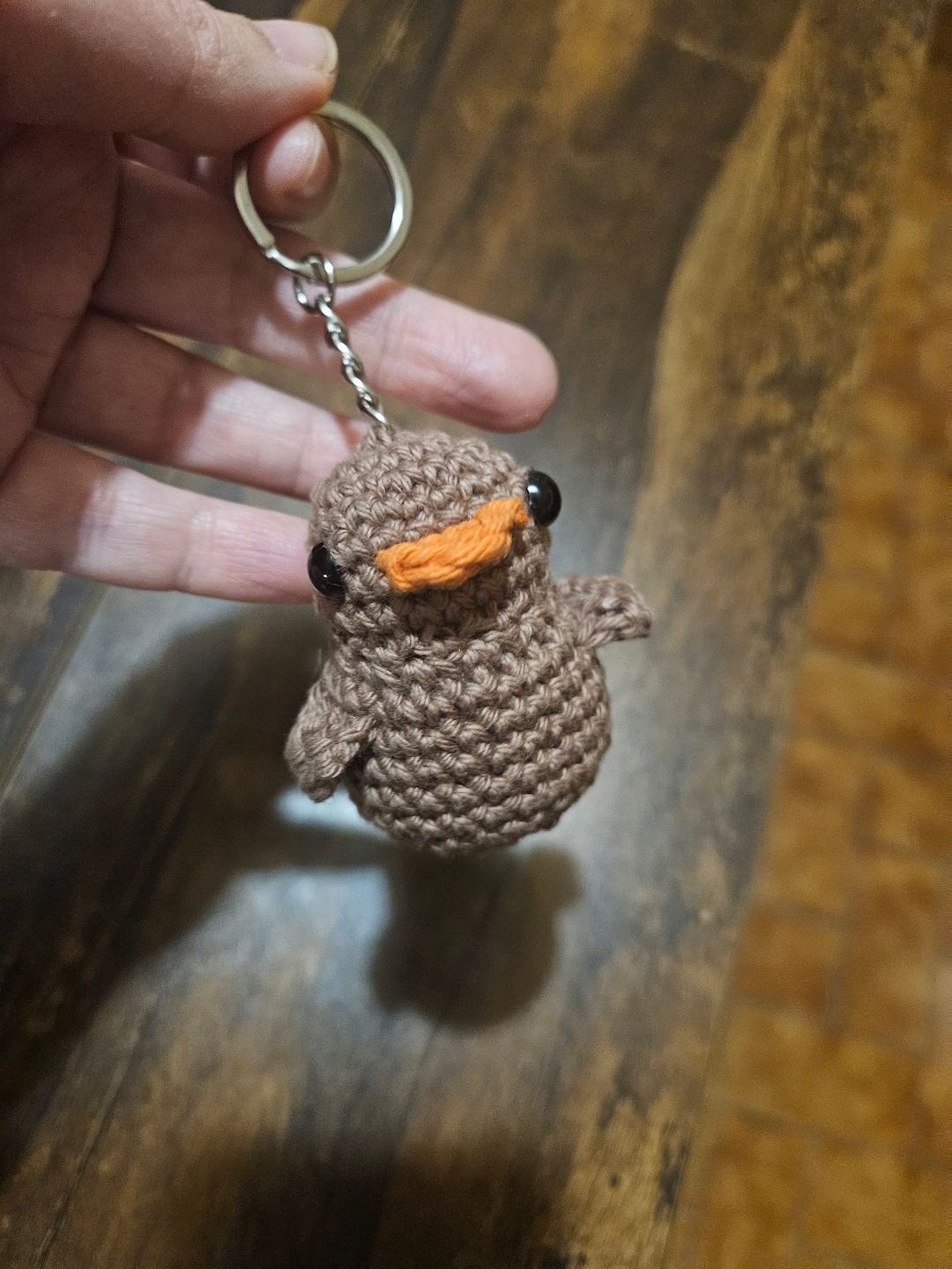 Handmade Crochet Duck Key Ring - Etsy