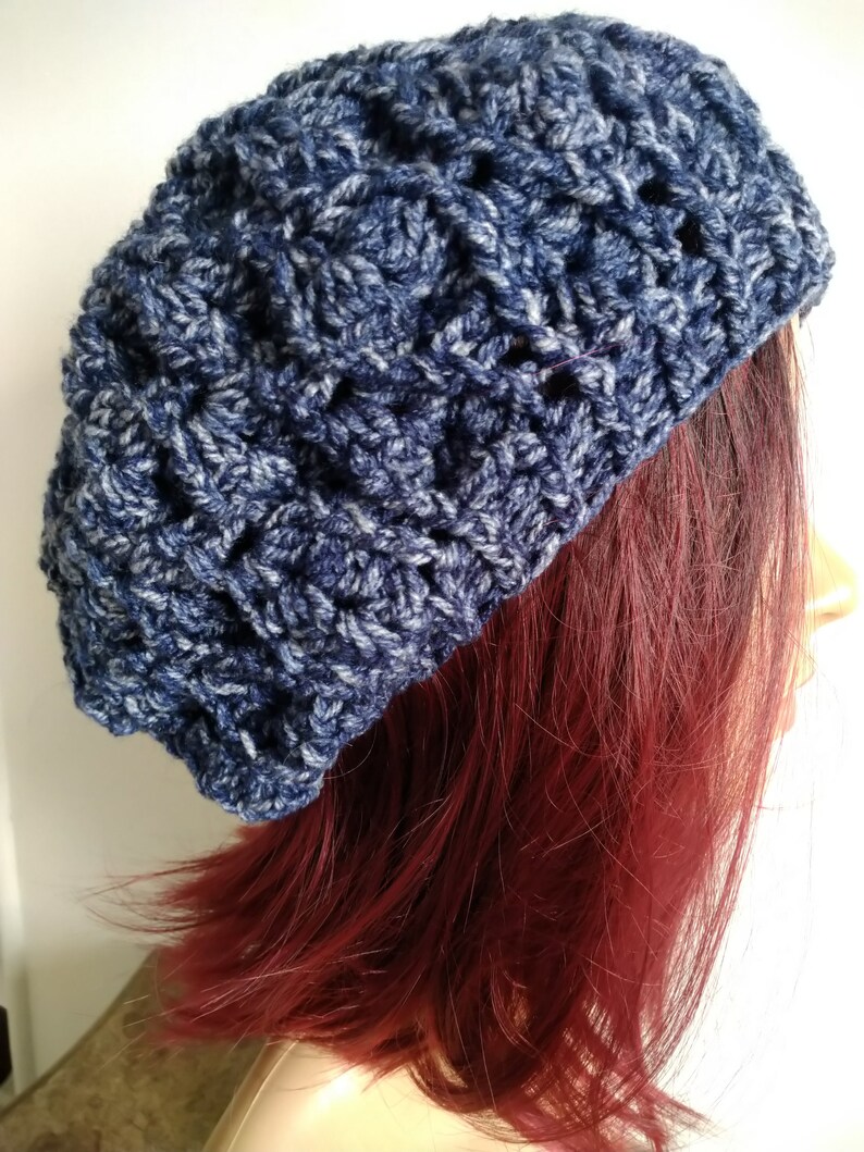 TUTO PDF En Français Bonnet Au Crochet Effet Relief Style - Etsy