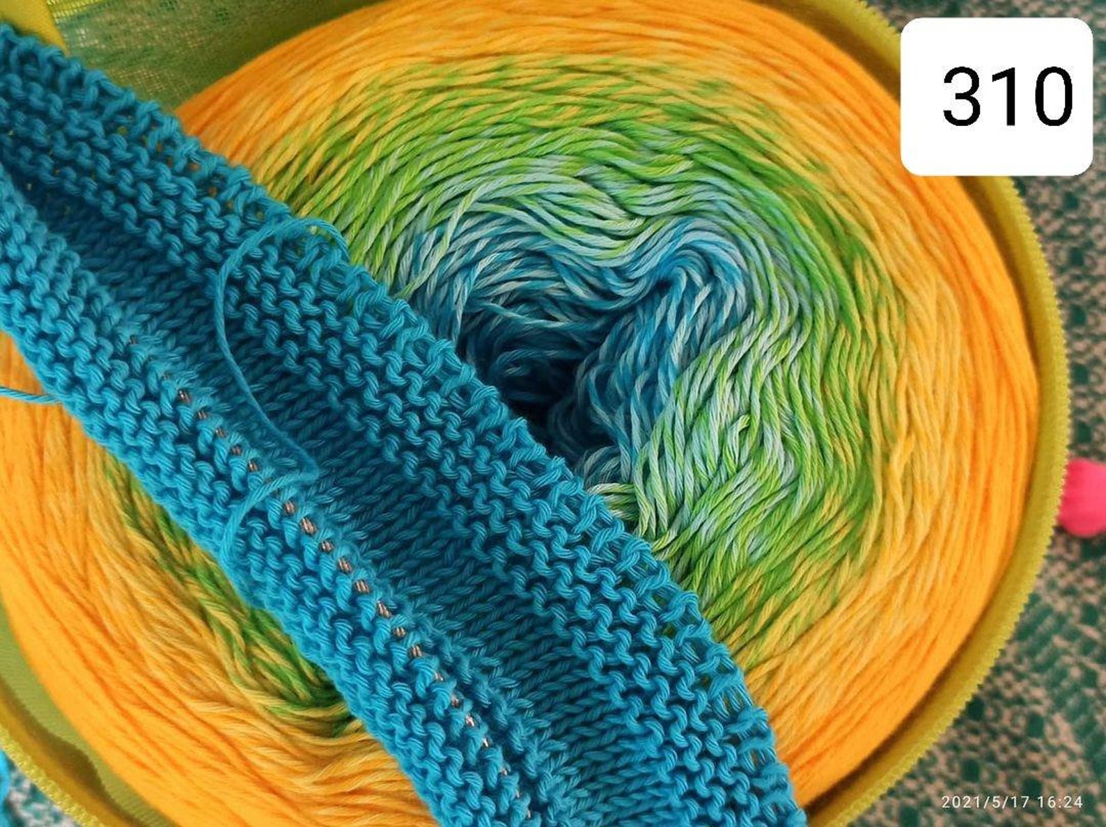 250g Cotton yarn YarnArt Rosegarden cotton hand knit summer | Etsy