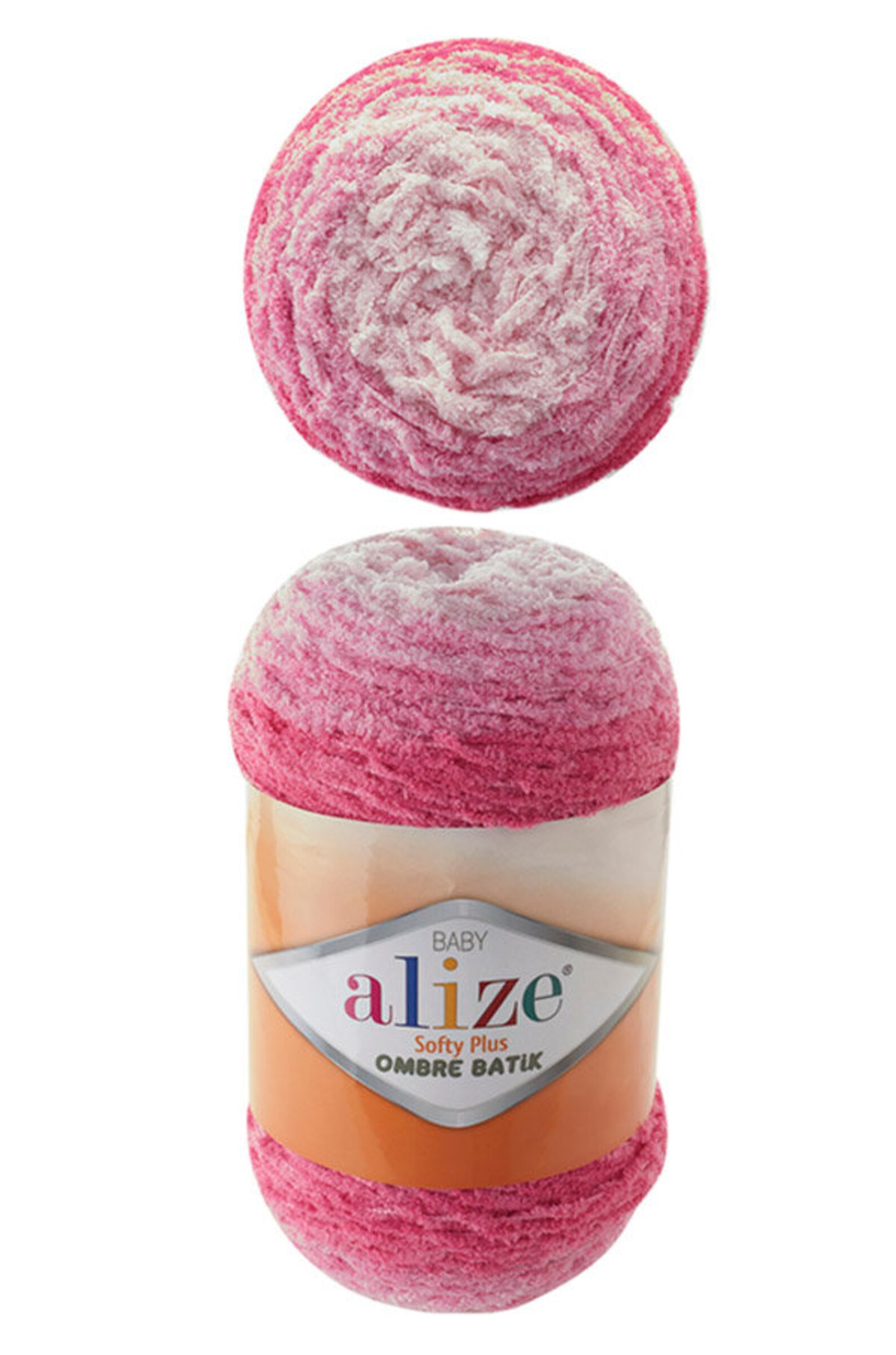 500g Alize Softy Plus Ombre Batik Baby Micropolyester Yarn Extra Soft ...