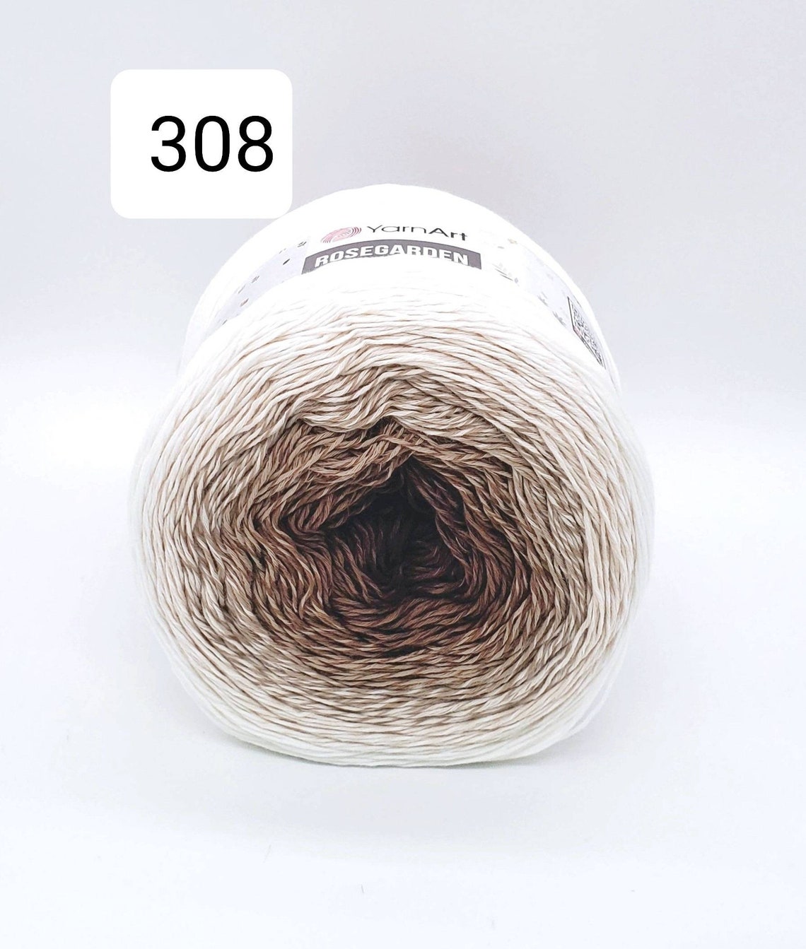 250g Cotton yarn YarnArt Rosegarden cotton hand knit summer | Etsy