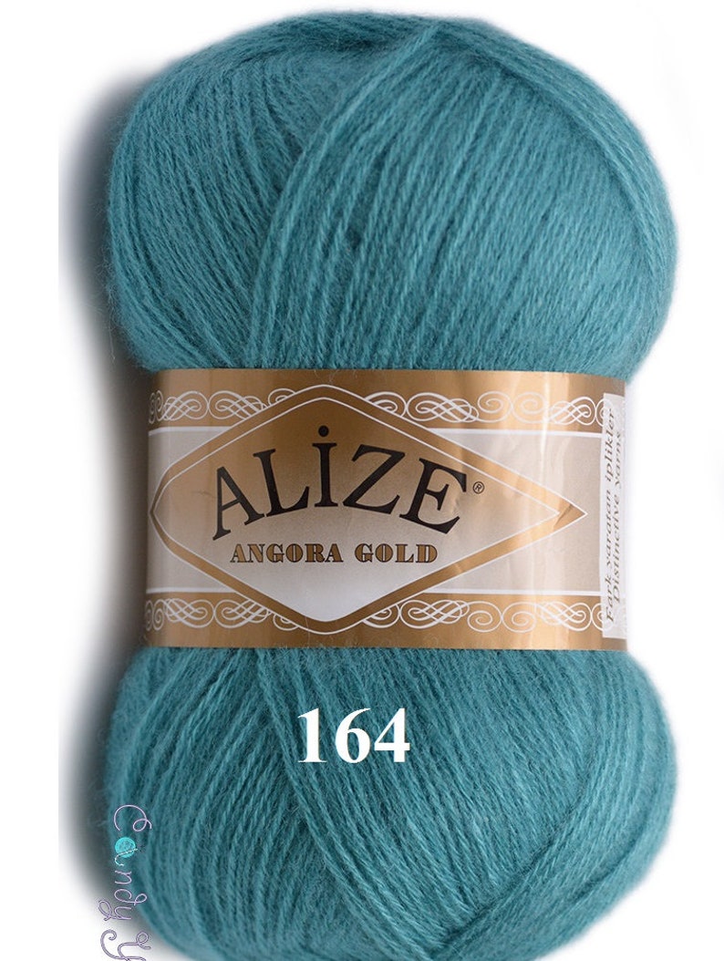 Alize Angora Gold mohair yarn blend acrylicyarn winter soft | Etsy