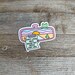 Don't Look Back Stickers, Die Cut Sticker, Laptop Sticker, Journaling ...