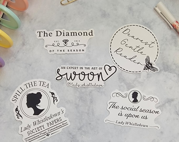 Bridgerton House Bridgeton Stickers TV Show Stickerlaptop Sticker - Etsy