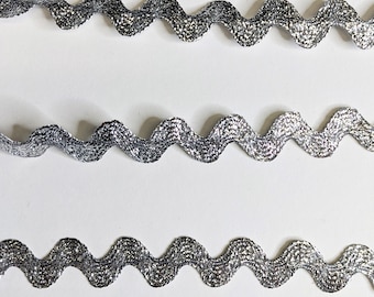 Silver Ric Rac | Etsy