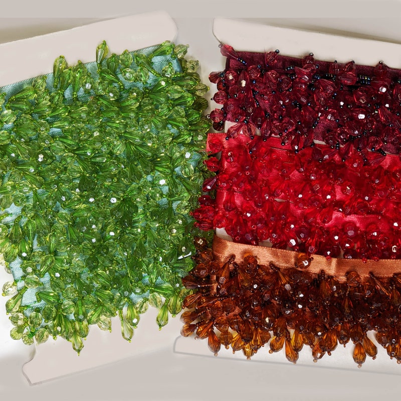 Crystal Bead Trim - Etsy