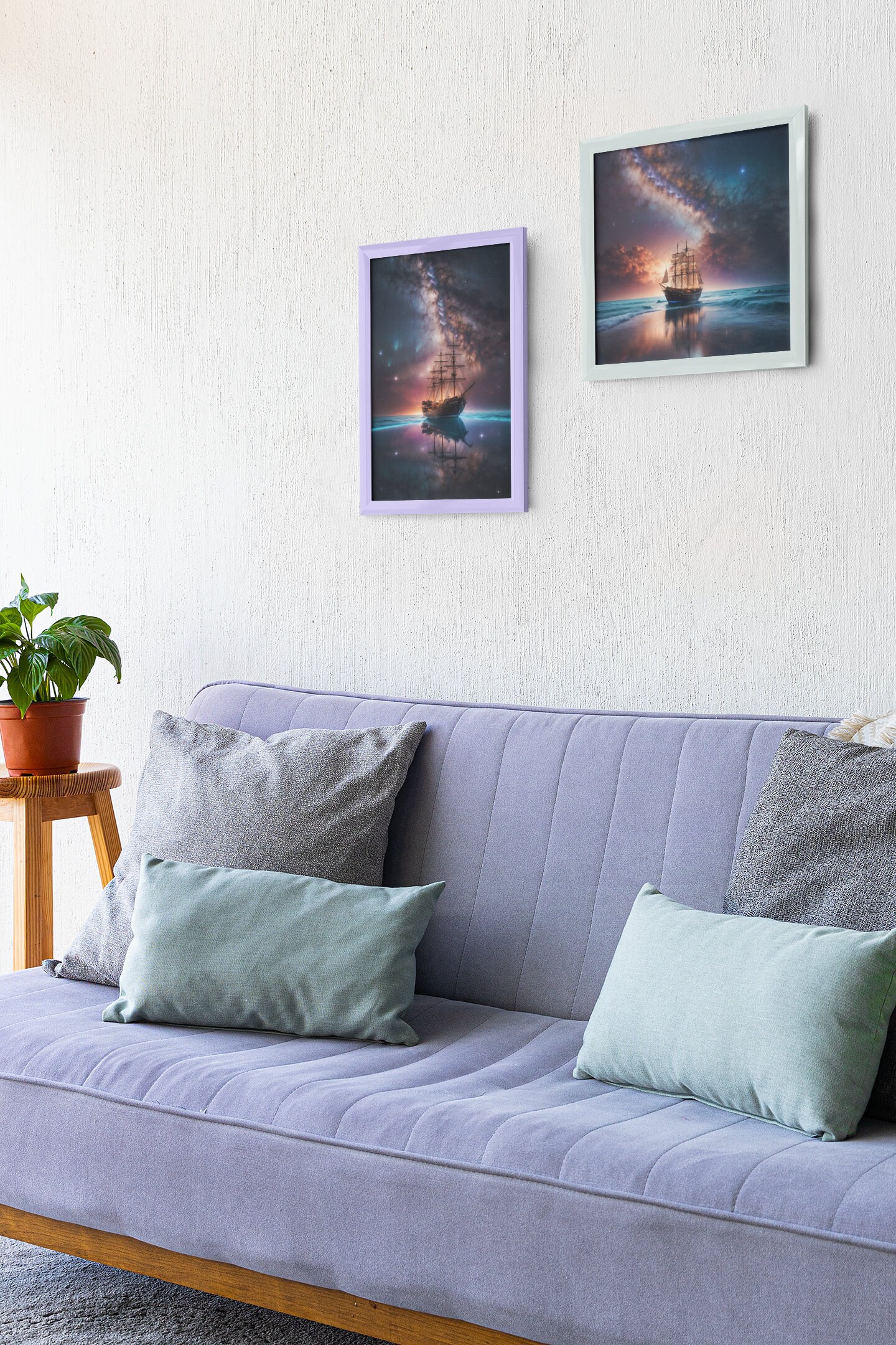 Celestial Sailing Wall Art Printable Nautical Decor - Etsy