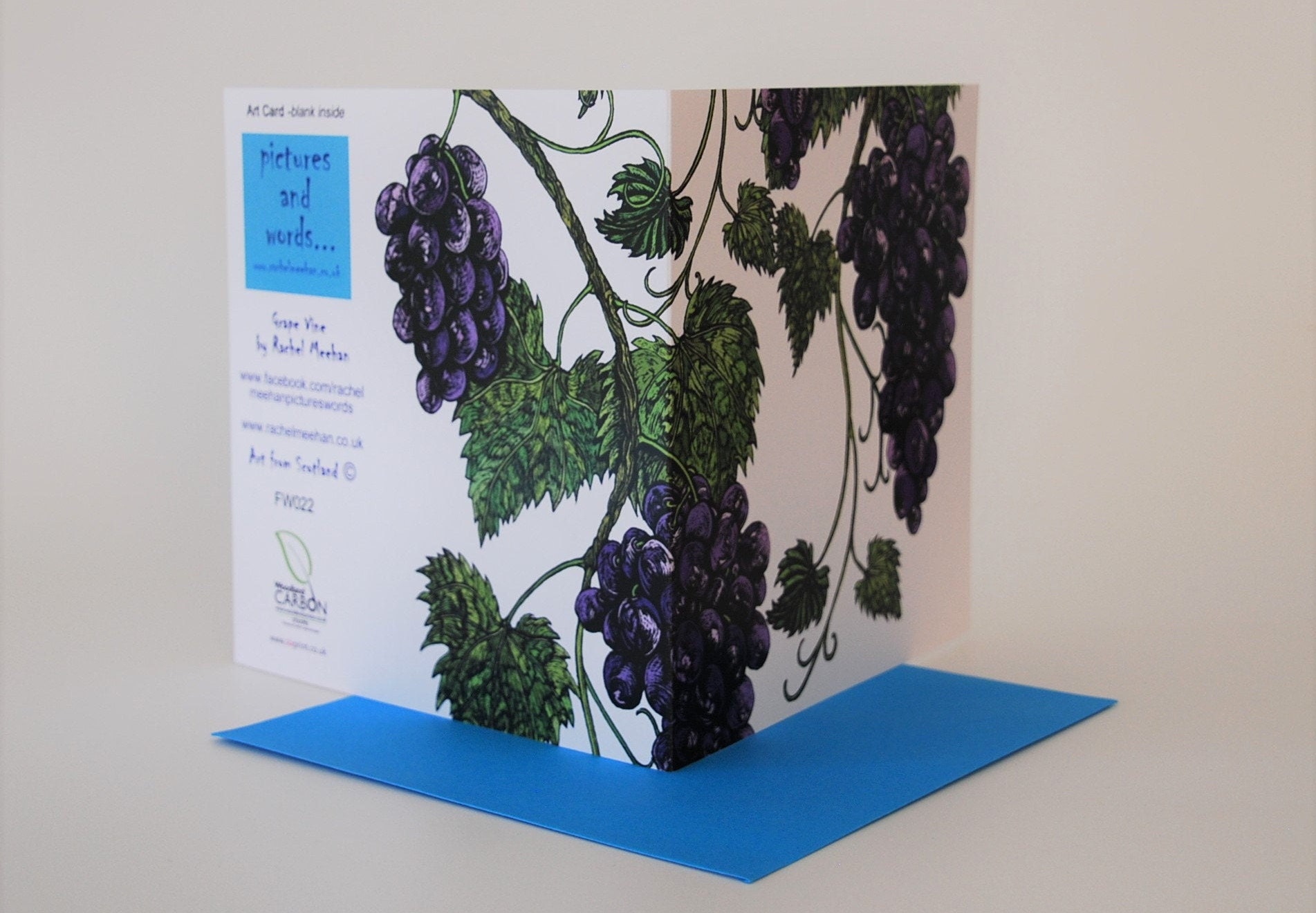 2 Sheets of Decorative Gift Wrapping Paper Featuring My Grape - Etsy UK