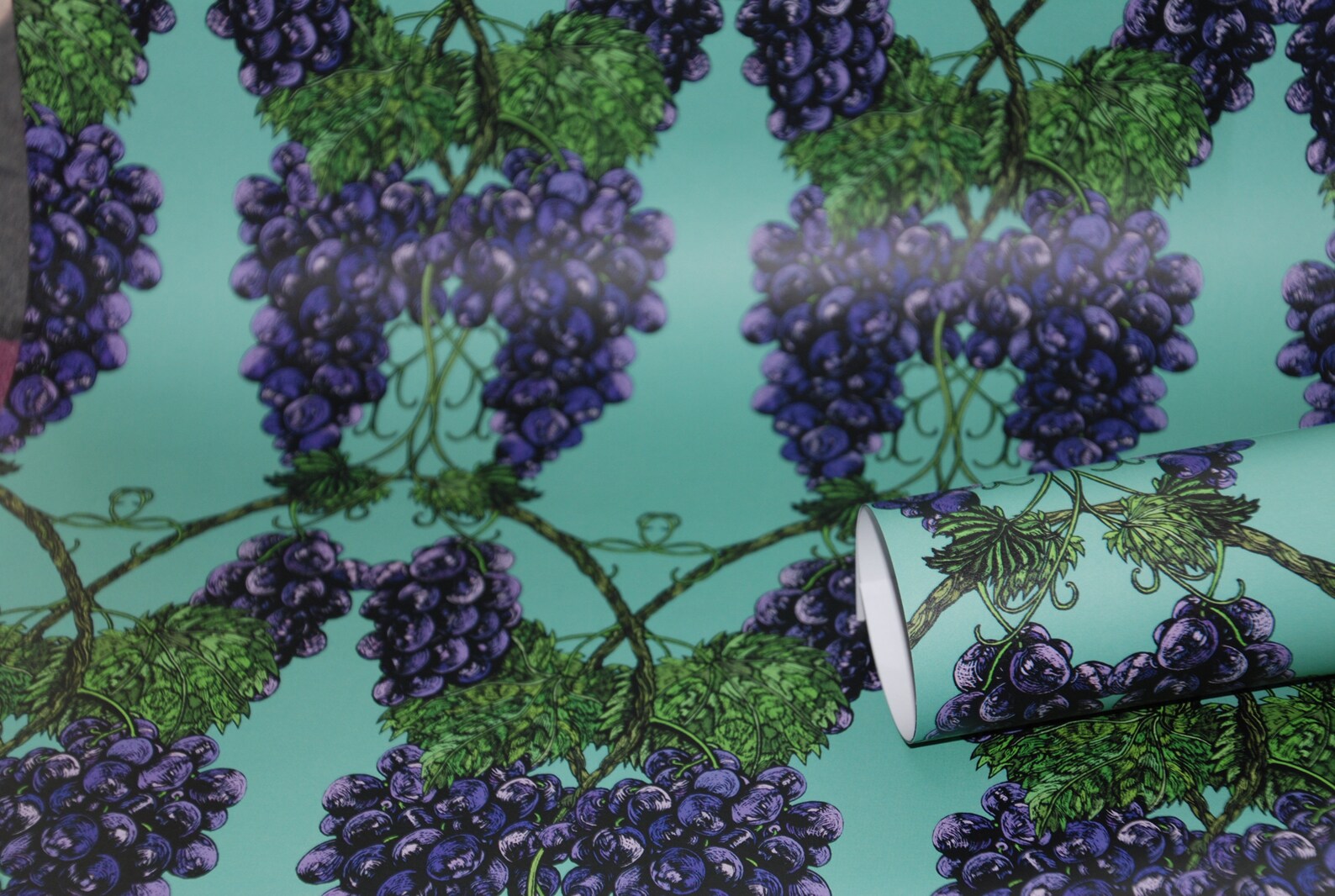2 Sheets of Decorative Gift Wrapping Paper Featuring My Grape - Etsy UK