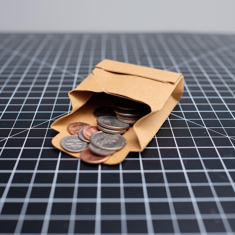 Coin Purse Washable Paper - Etsy