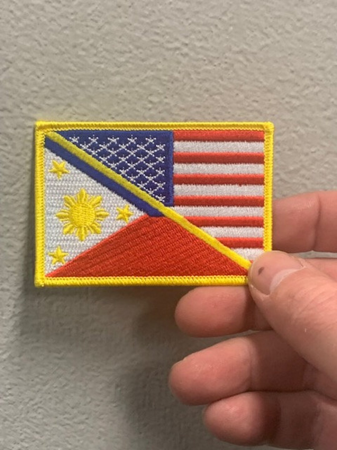American / Philippines Flag Patch - Etsy