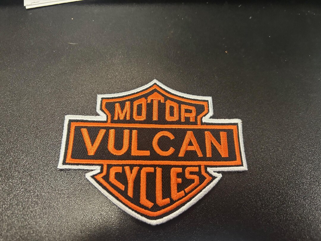 Vulcan Motorcycle Patch - Etsy