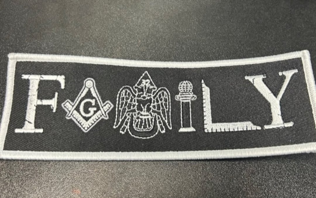 Masonic Family Patch - Etsy