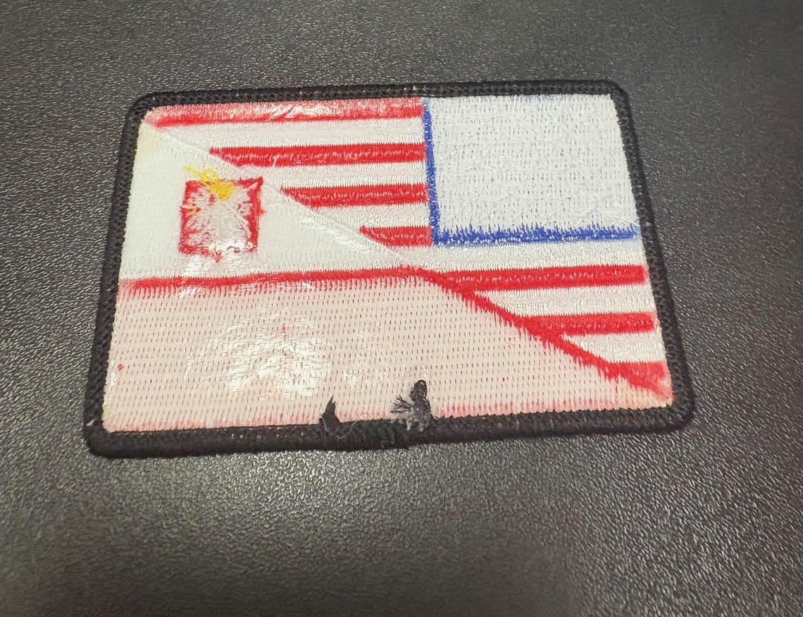 American / Polish Flag Patch - Etsy