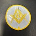 Blue & Gold Masonic Patch 3" Round Patch - Etsy