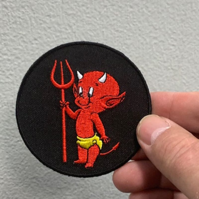 Red Devil Patch - Etsy