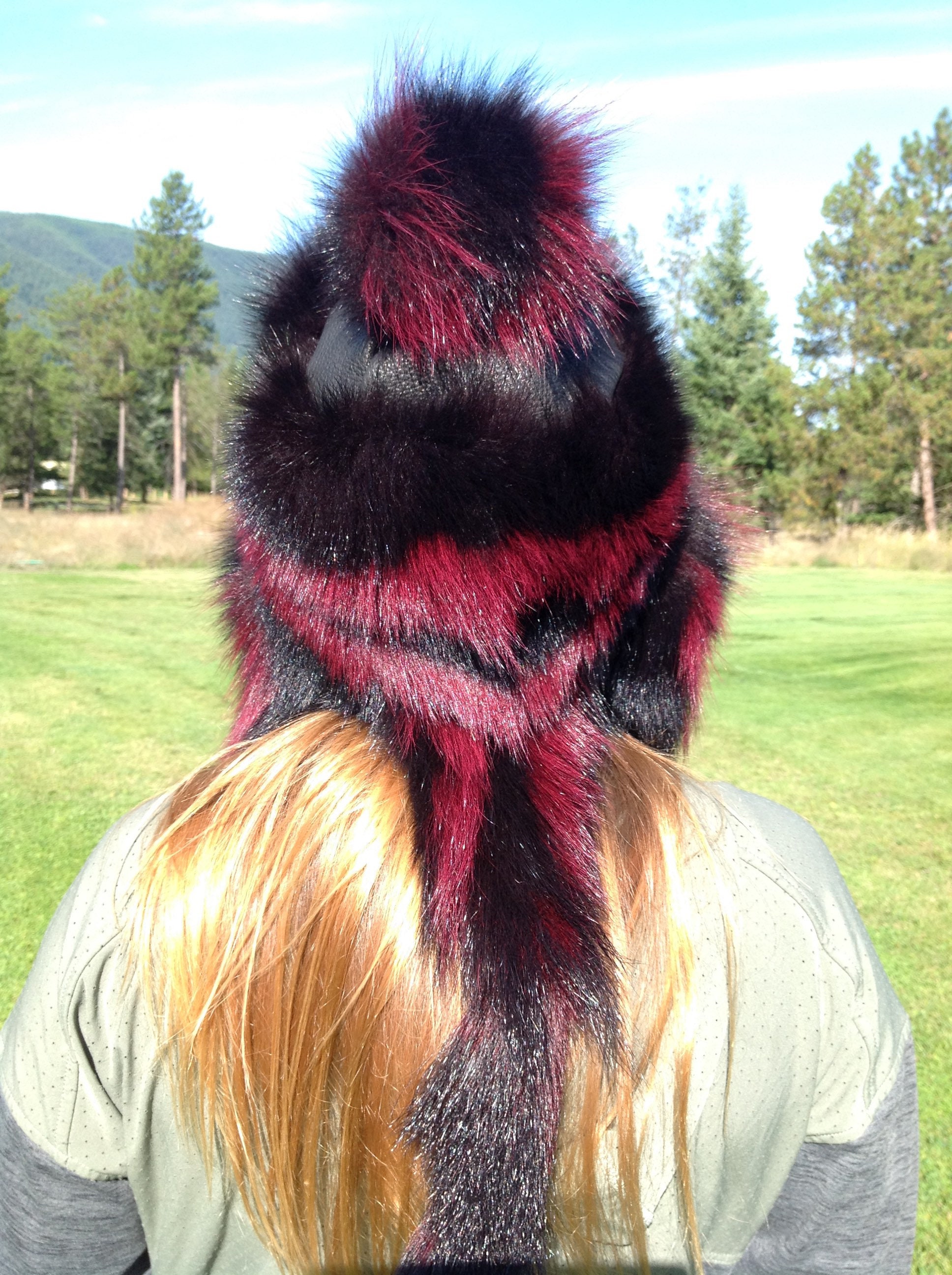 Skunk Fur Hat / GO GRIZ - Etsy