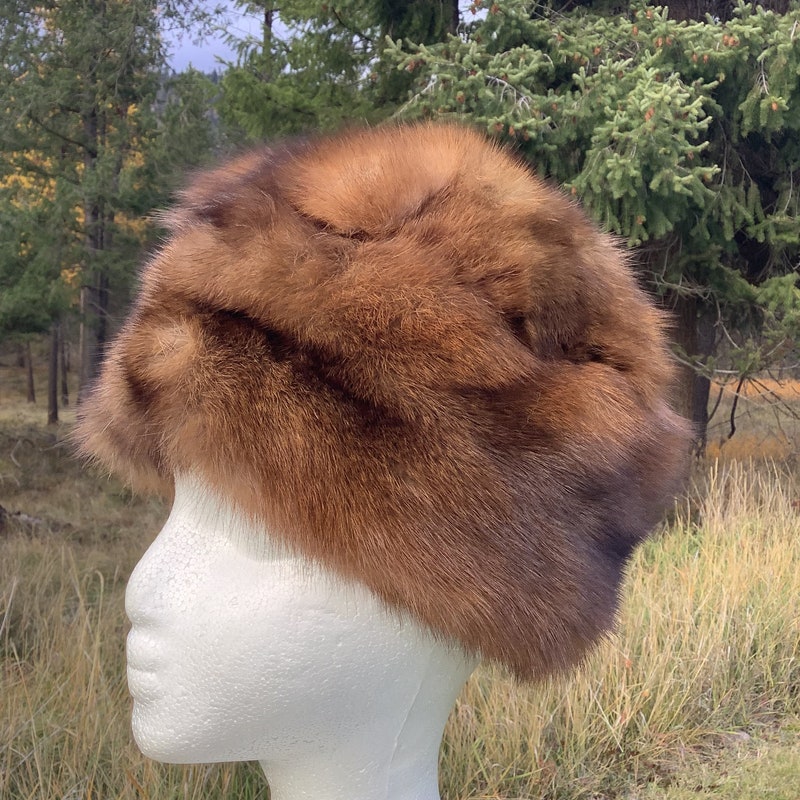 Marten Fur Hat - Etsy